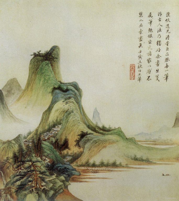 Wang Hui Landscape Paintings - Inkston